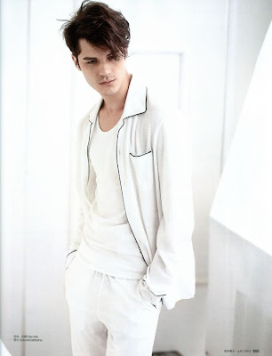 PARAGON MODEL MANAGEMENT: Emmanuel Solis @ Bazaar Men's Style