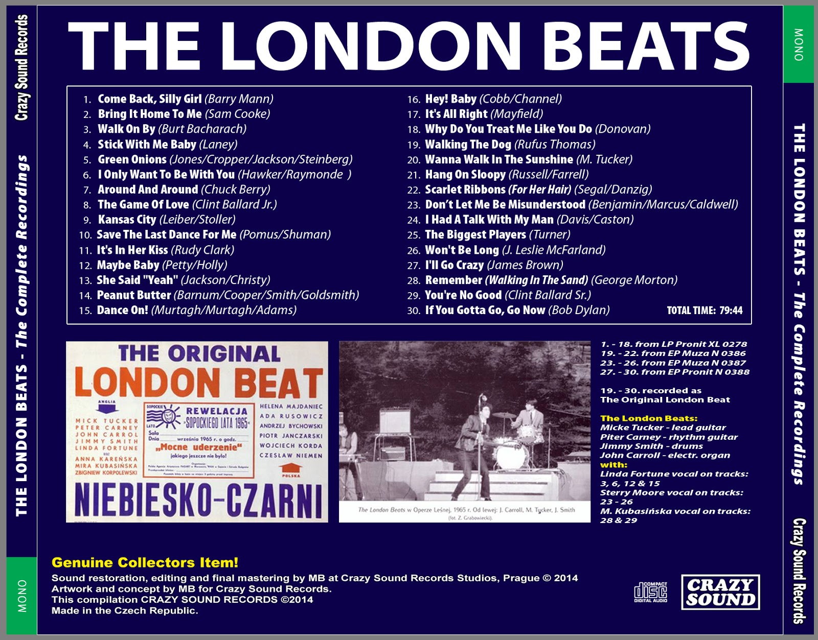 FRAMBLES - SIXTIES MUSIC: The London Beats - The Complete Recordings