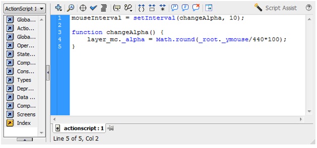 Victz26 Membuat Effect Sederhana Dengan Flash Actionscript
