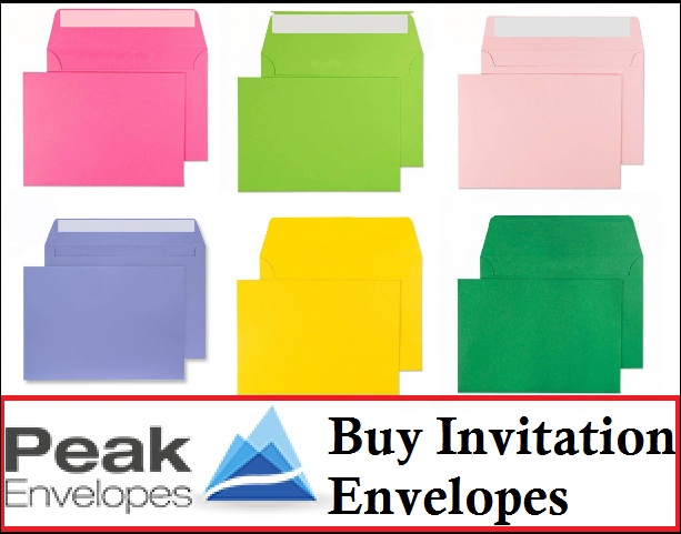 Buy Envelopes Online in All Sizes & Styles on Peak Envelopes UK ...
