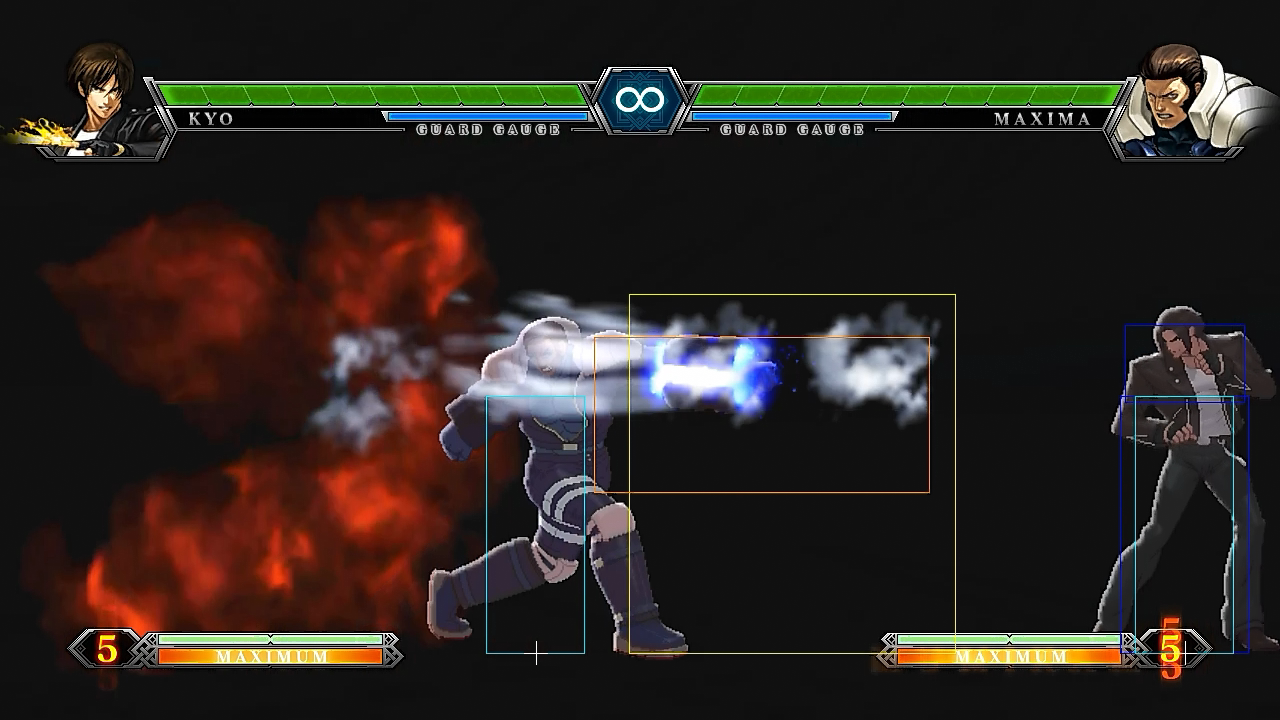 KOF XIII HITBOX: Maxima