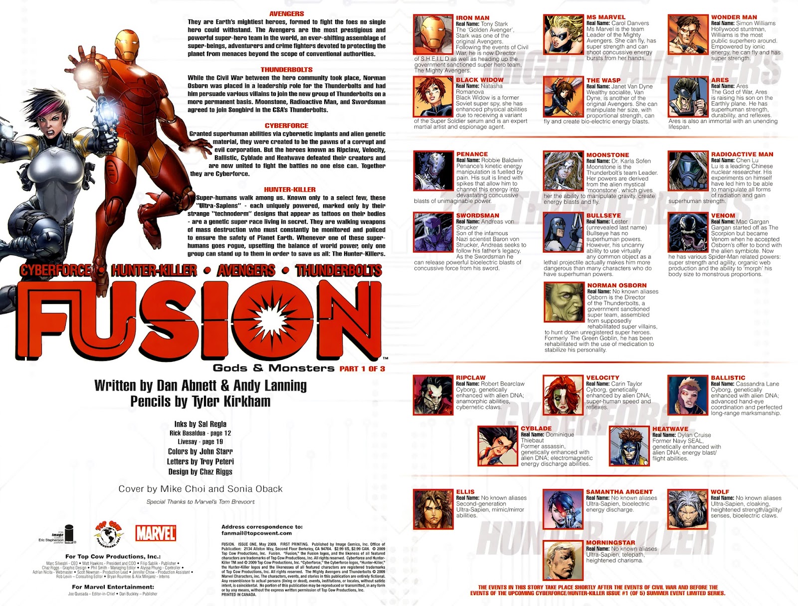 Read online Fusion comic - Issue #1