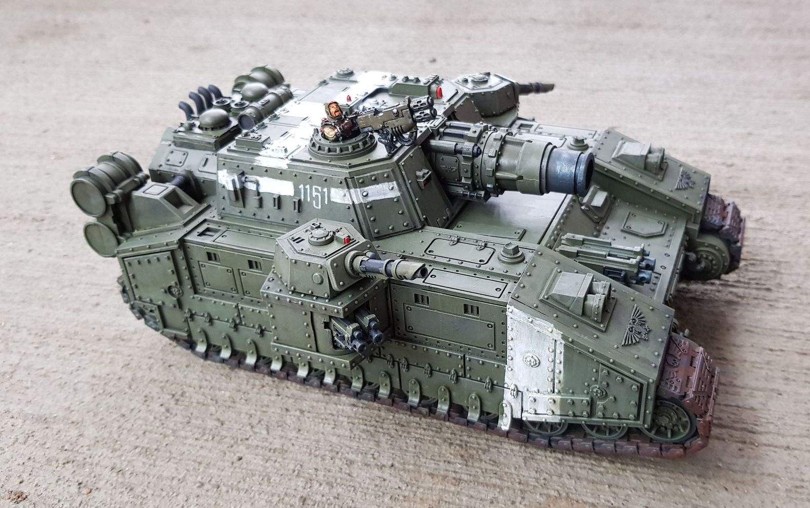 Kampfgruppe Engel: Stormsword superheavy siege tank, work in progress ...