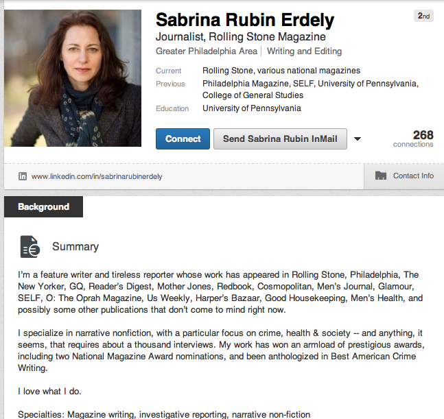 Coloring The News: Sabrina Rubin Erdely, Rolling Stone’s UVA Rape ...