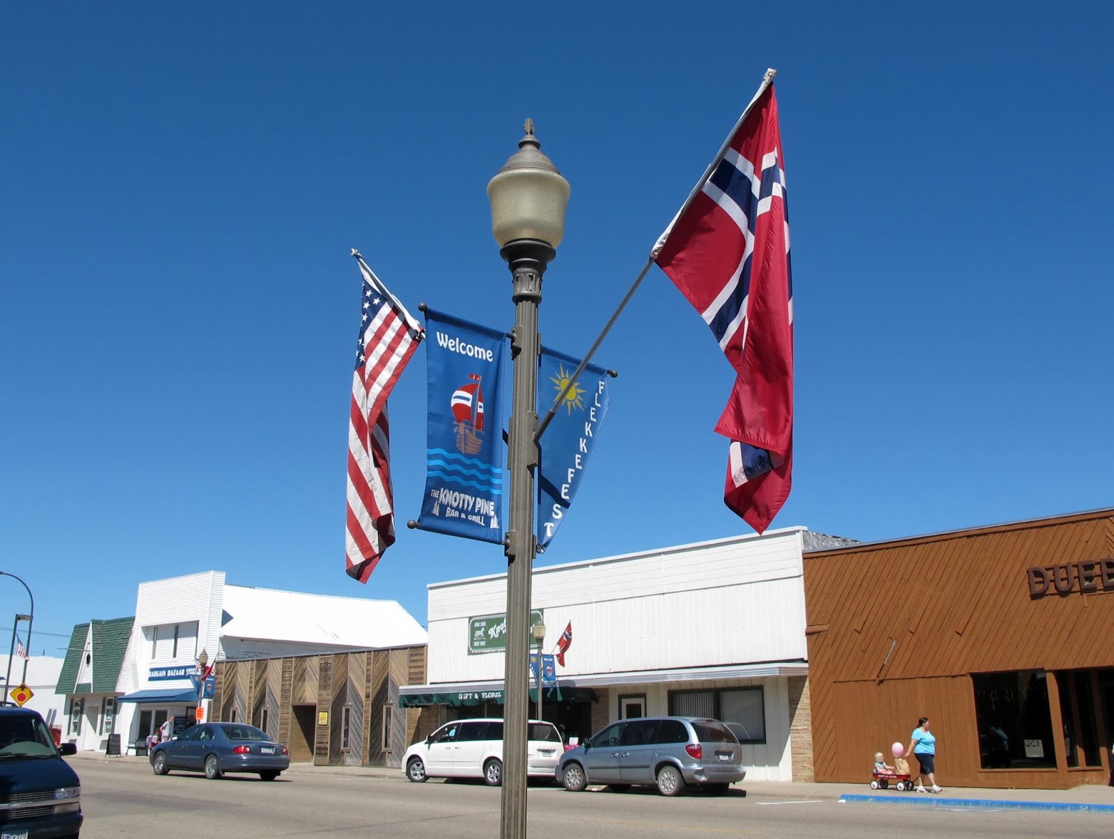 Travels with Sue & Al: Elbow Lake, MN, and Flekkefest