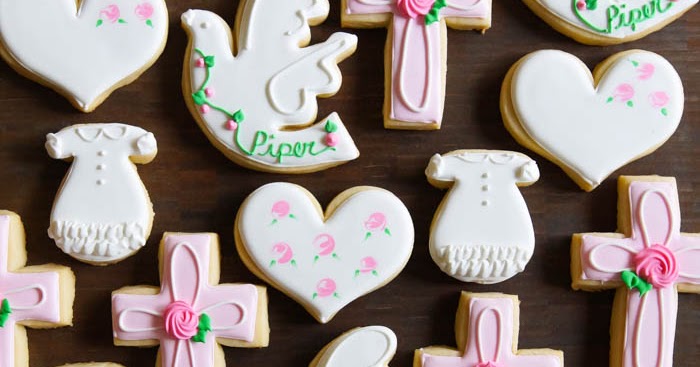 Sweet Baptism Cookies | Bake at 350°