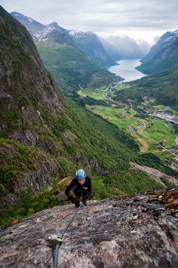 Views & Landscapes: Via Ferrata, Loen, Norway