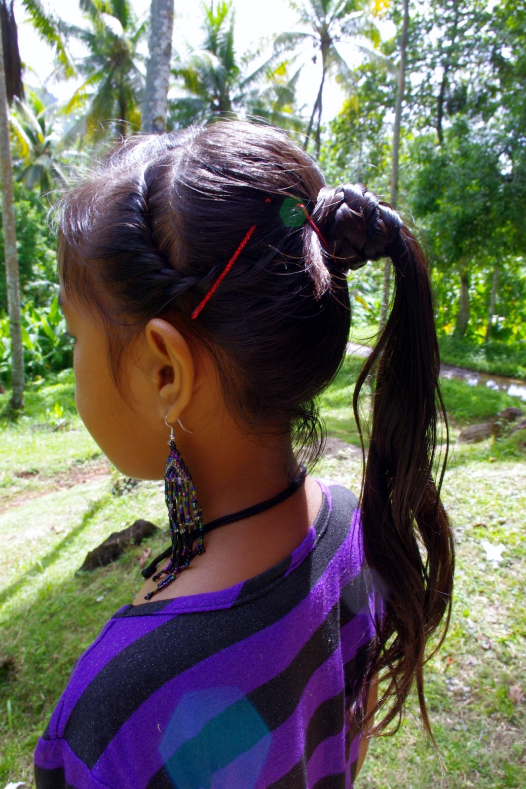 Braids & Hairstyles for Super Long Hair: Micronesian Girl~ Cute Rope ...