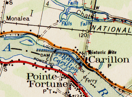 Geneva PQ: Argenteuil Railways and a Lachute Map from 1937