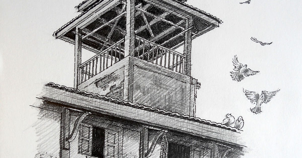 ArtEWorld by Sanika Dhanorkar: 91: Pen & Pencil Sketch: Raste Wada ...