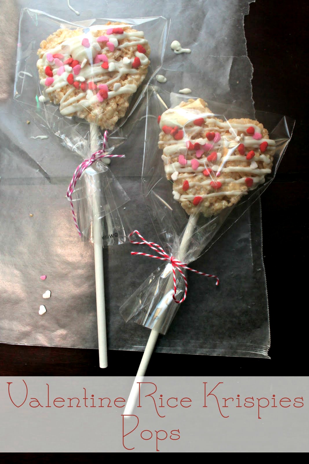 EAT+SLEEP+MAKE: FOOD: Valentine Rice Krispies Pops