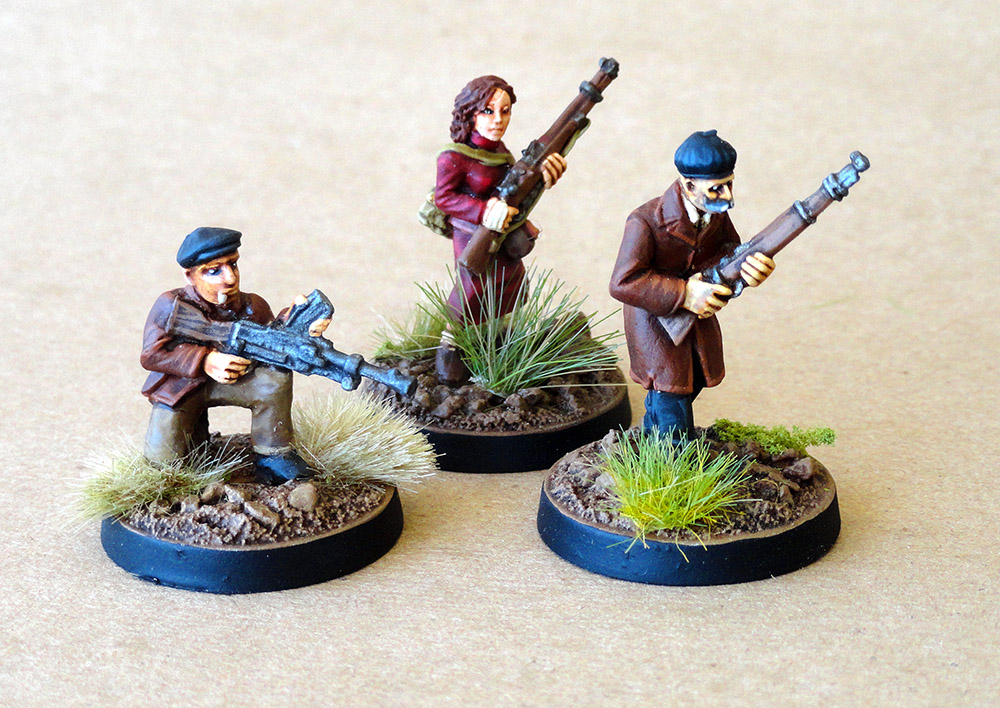 Small Wars in Southern Africa: 28mm Partisans: The gathering storm...