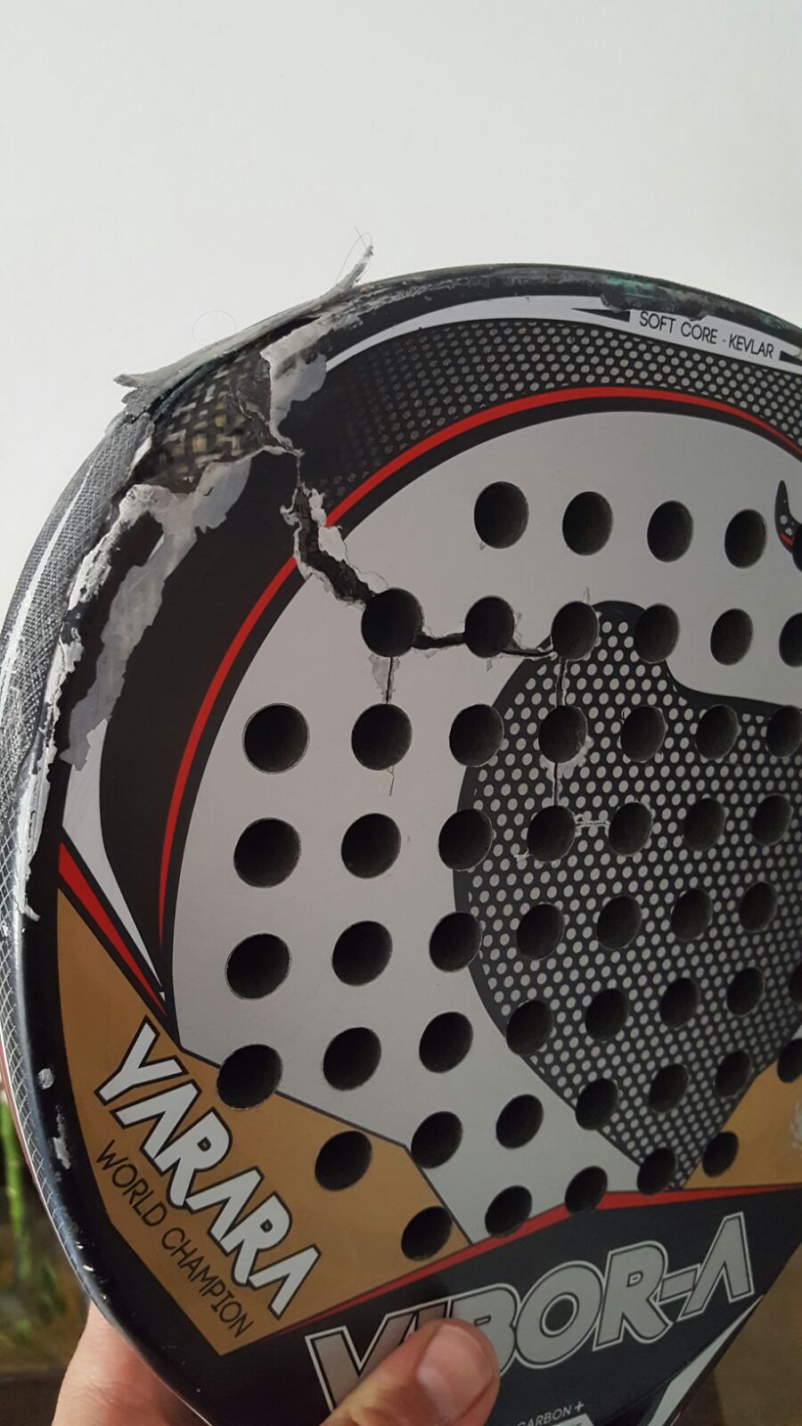 Reparacion pala padel