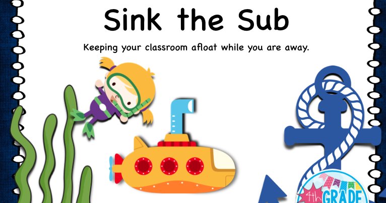 4th Grade Dynamic Duo!: Sink the Sub