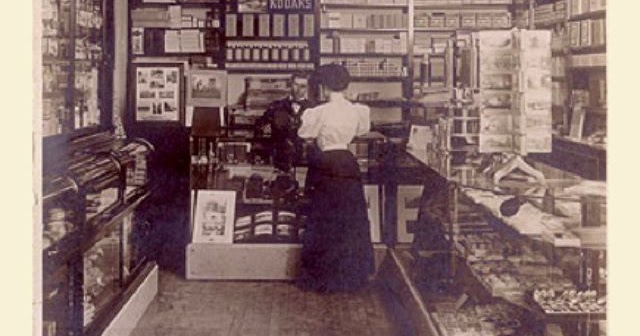 Kodak Camera Store, ca. 1910 ~ Vintage Everyday