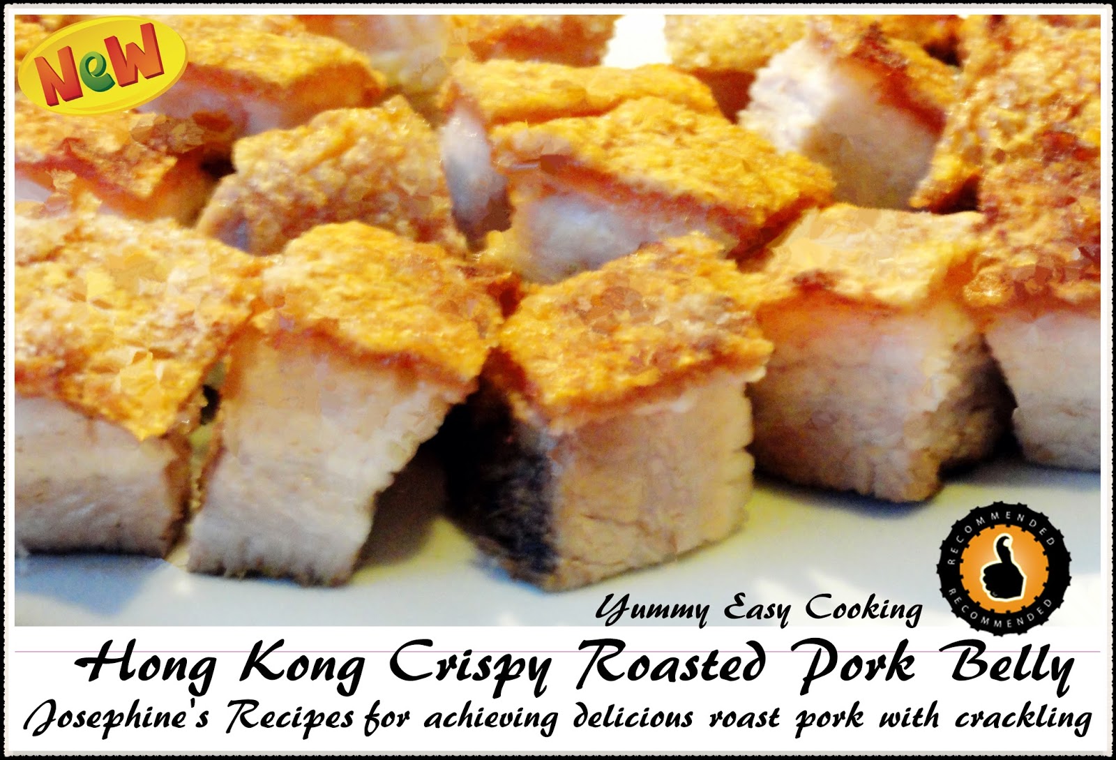 Josephine's Recipes : Hong Kong Crispy Roasted Pork Belly (Siu Yuk ...
