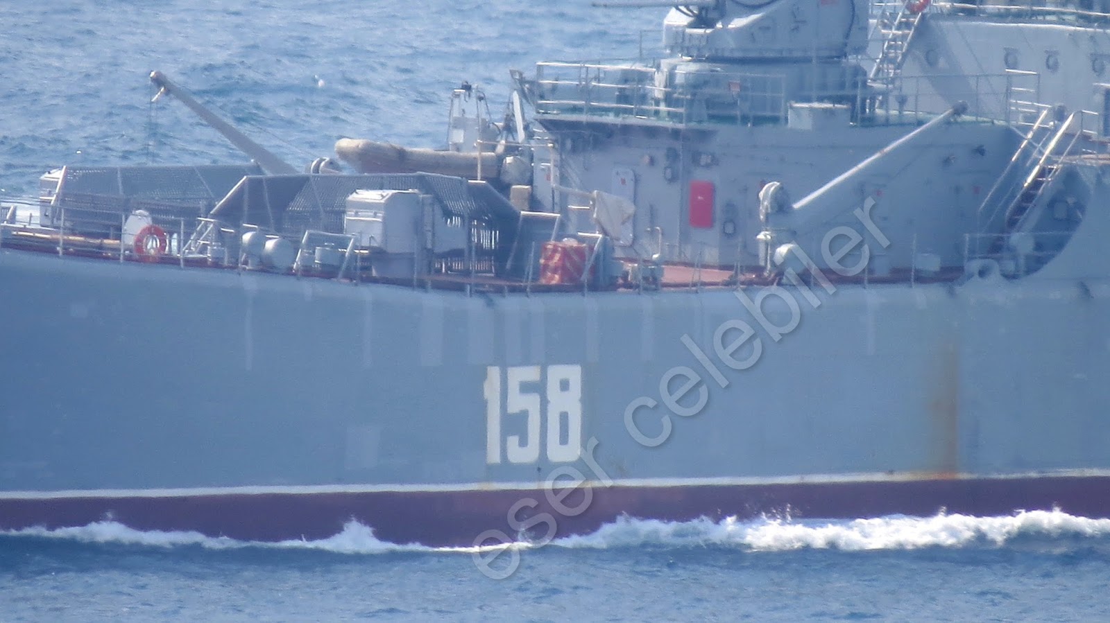 WARSHIPS ON THE BOSPHORUS: 158 Caesar Kunikov (BDK-64) Ropucha II