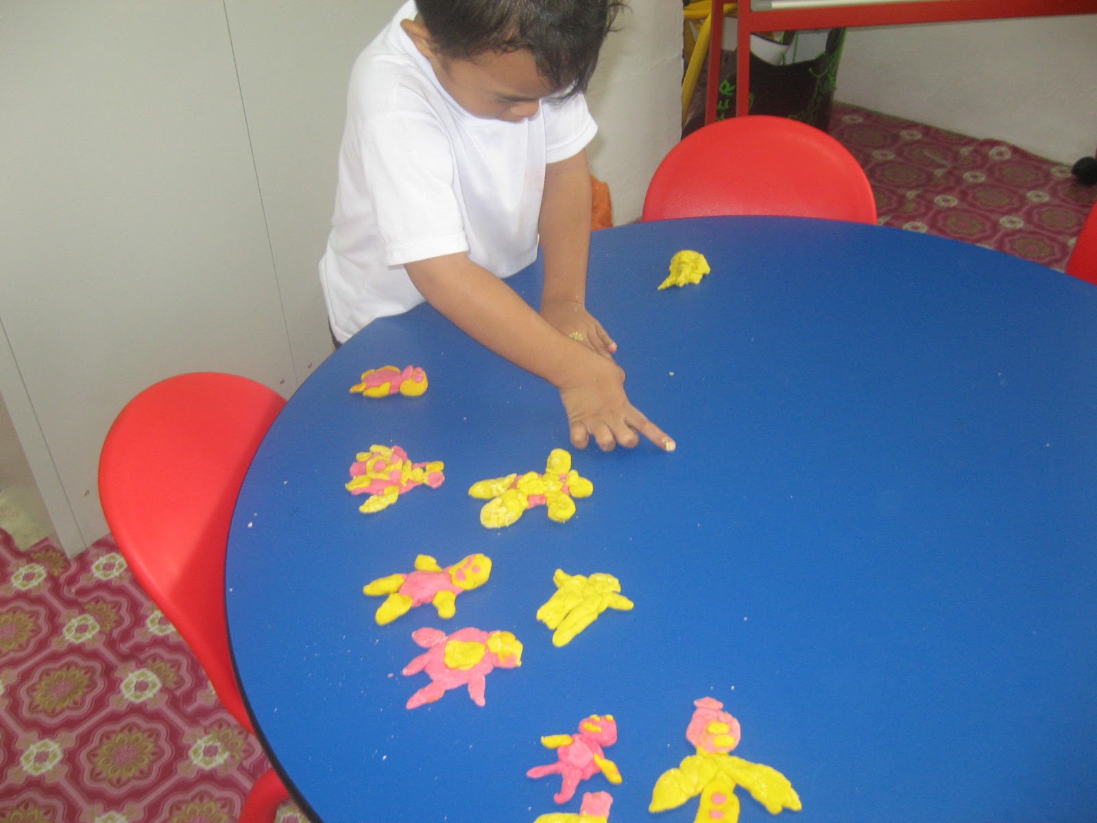 craft and children arts: AKTIVITI MENGULI DOH