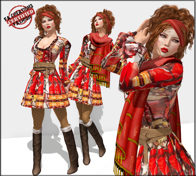 FA Creations: Second Life Fashion: Suzu Dress Outfit