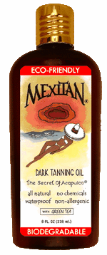 REVIEW | Mexitan Dark Tanning Oil - The Glamorganic Goddess