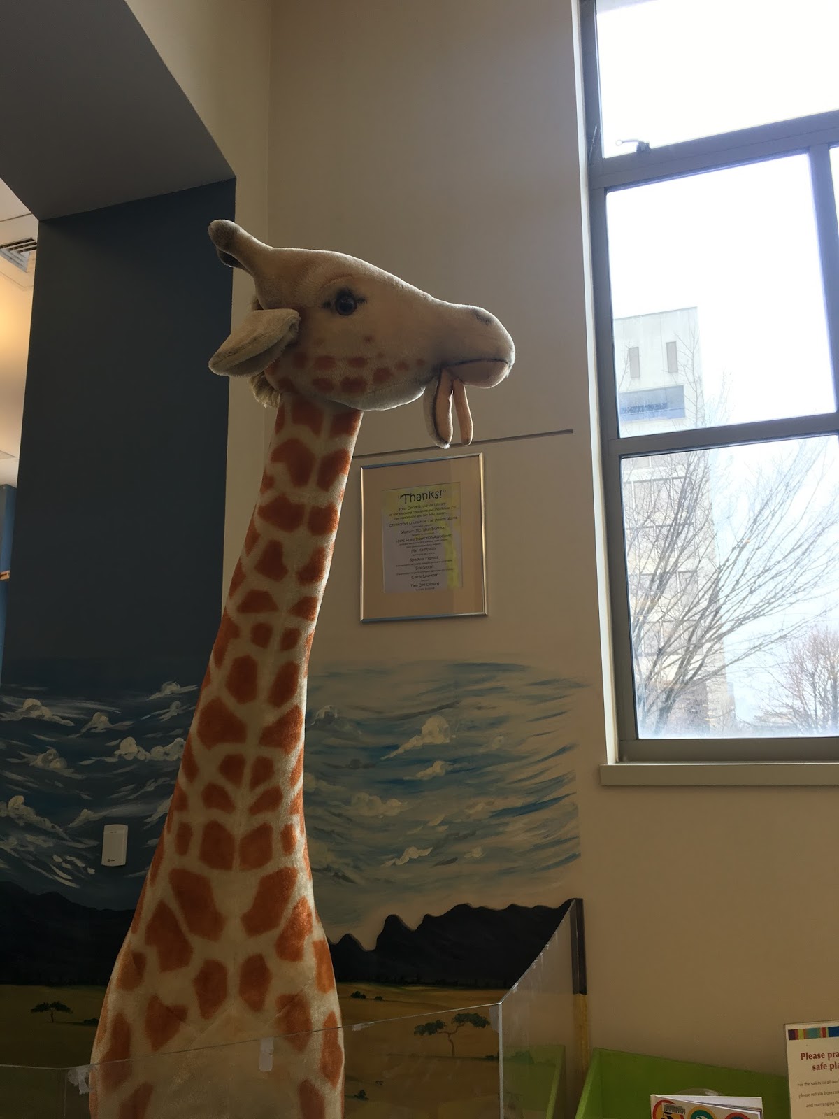 The Biblio Files by Reference @ WPL: A "Tall" Tale of the Library Giraffe