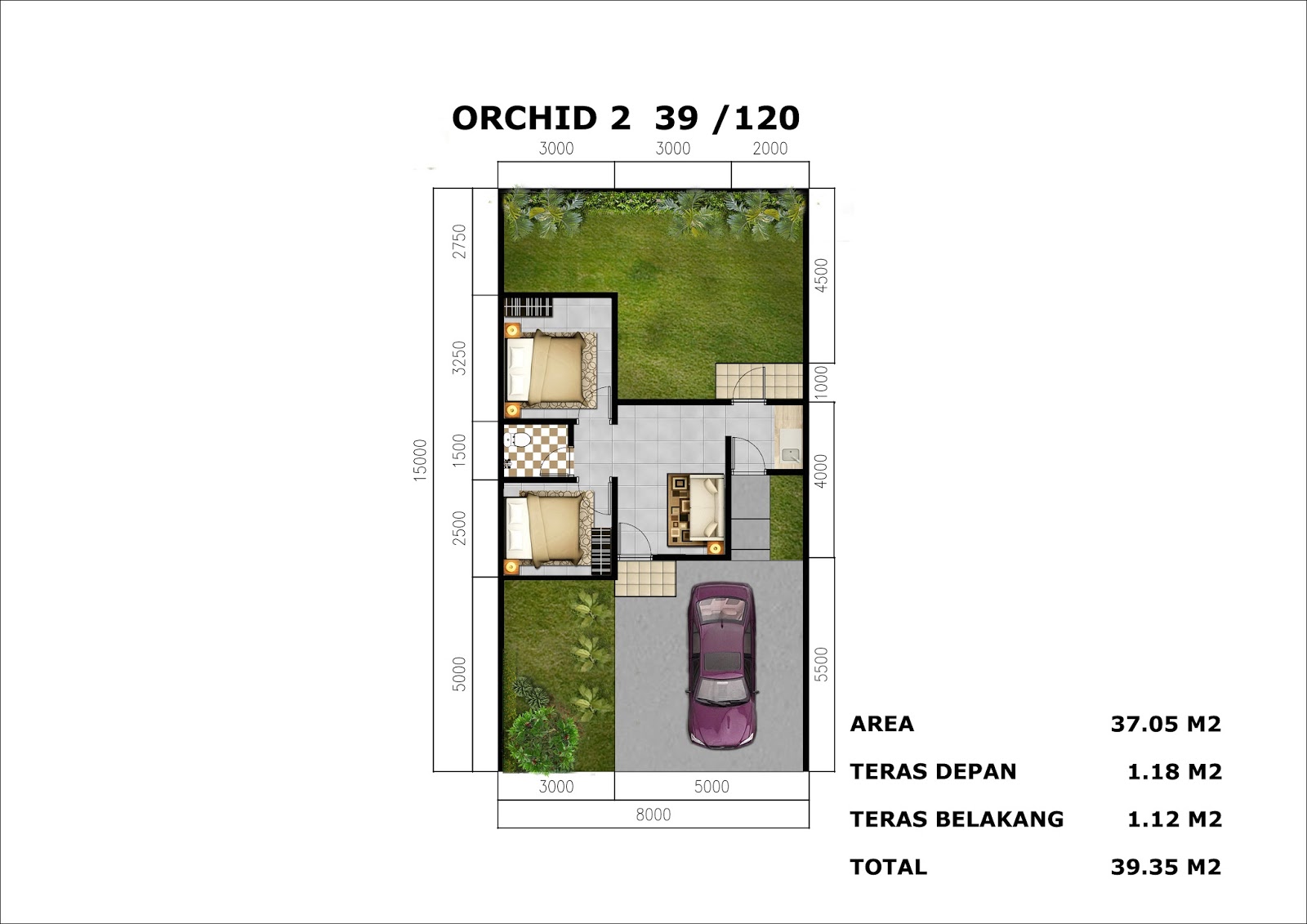 Citra Indah City: Layout Bangunan dan Tanah