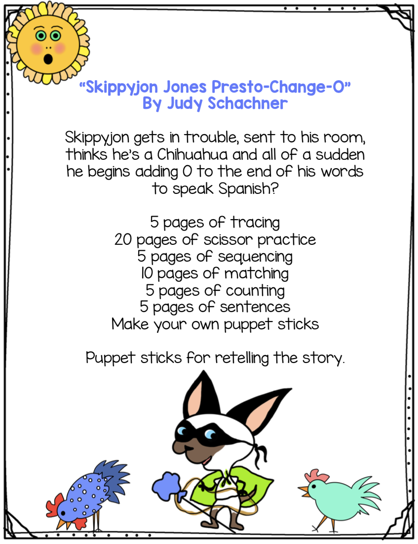 SKIPPYJON JONES BOOK UNIT ~ Book Units by Lynn