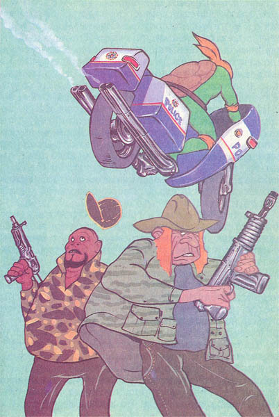 Flyer Goodness: Russian Teenage Mutant Ninja Turtles