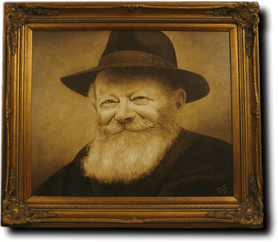 Chabad Art - Lubavitch Rebbe Portraits, Drawings and Chassidic Paintings