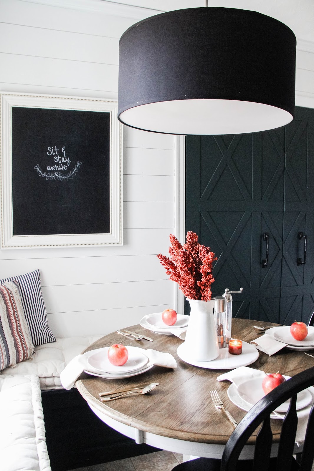 A Modern Kind Of Rustic || Kitchen Nook Reveal | Home On Oak