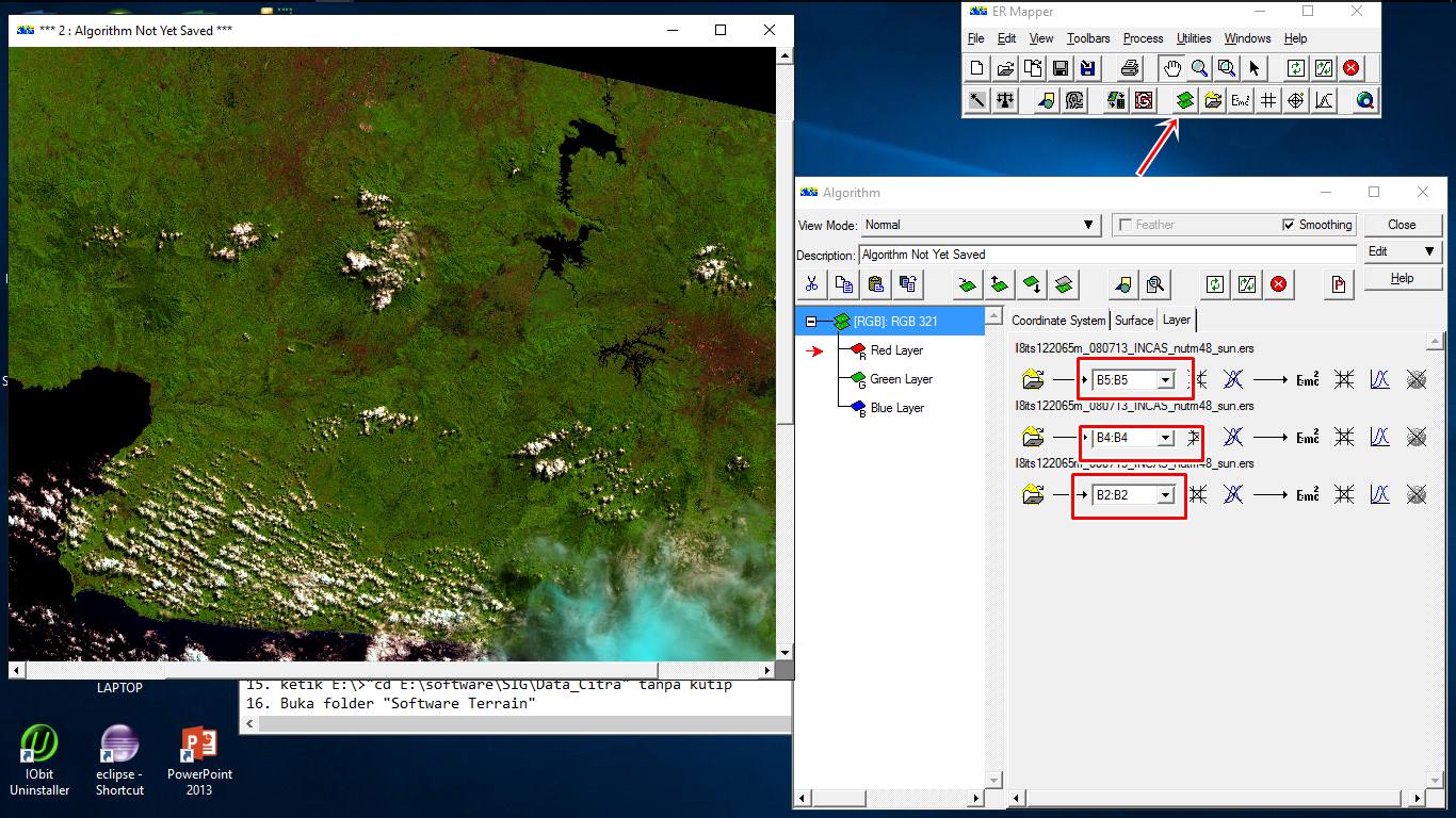 Tutorial Program ER Mapper ~ IT GAPTEK