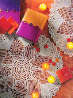 Round doily or Mat ~ Free Crochet Patterns