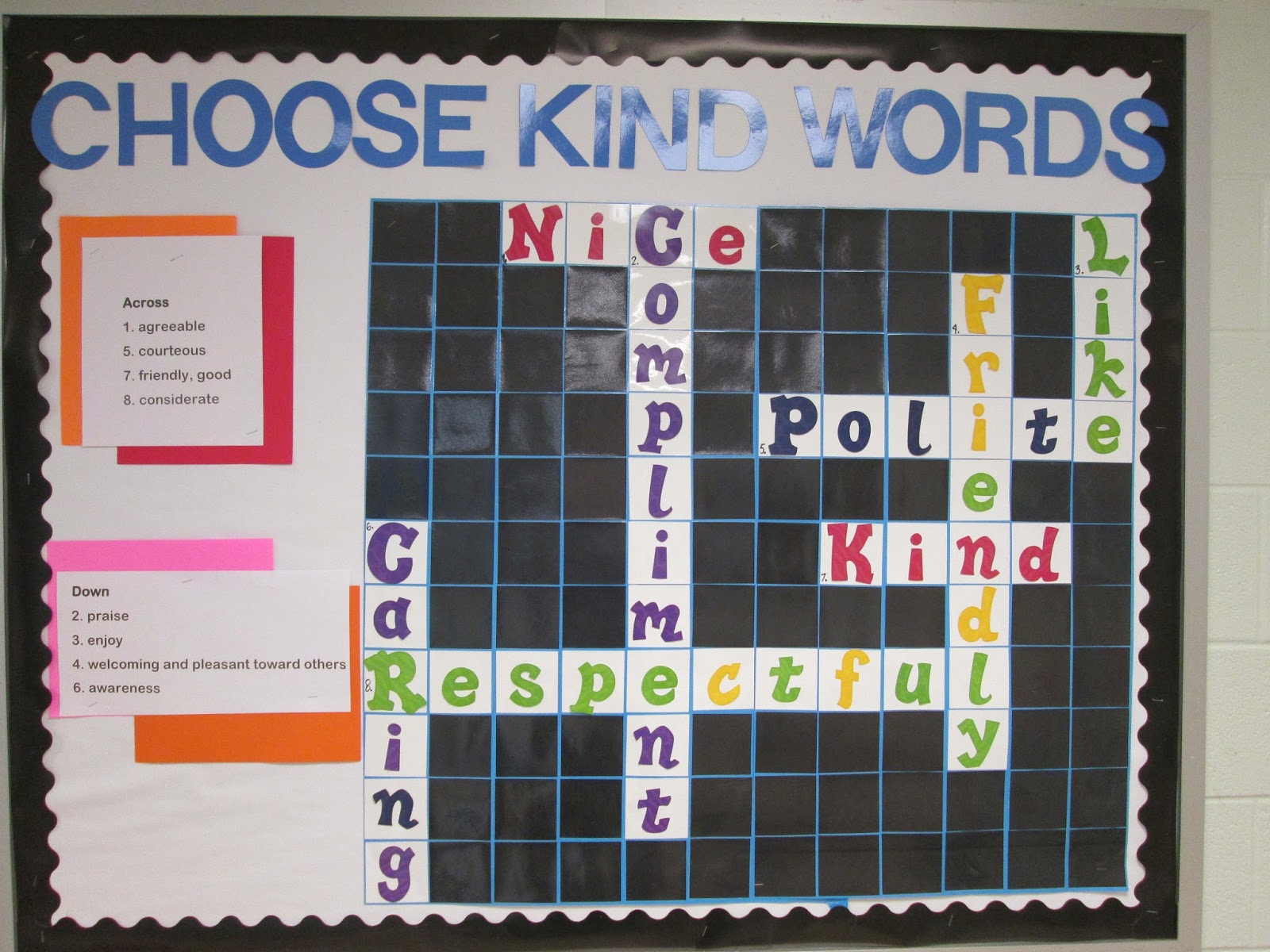 Elementary Counseling Blog: Kind Words