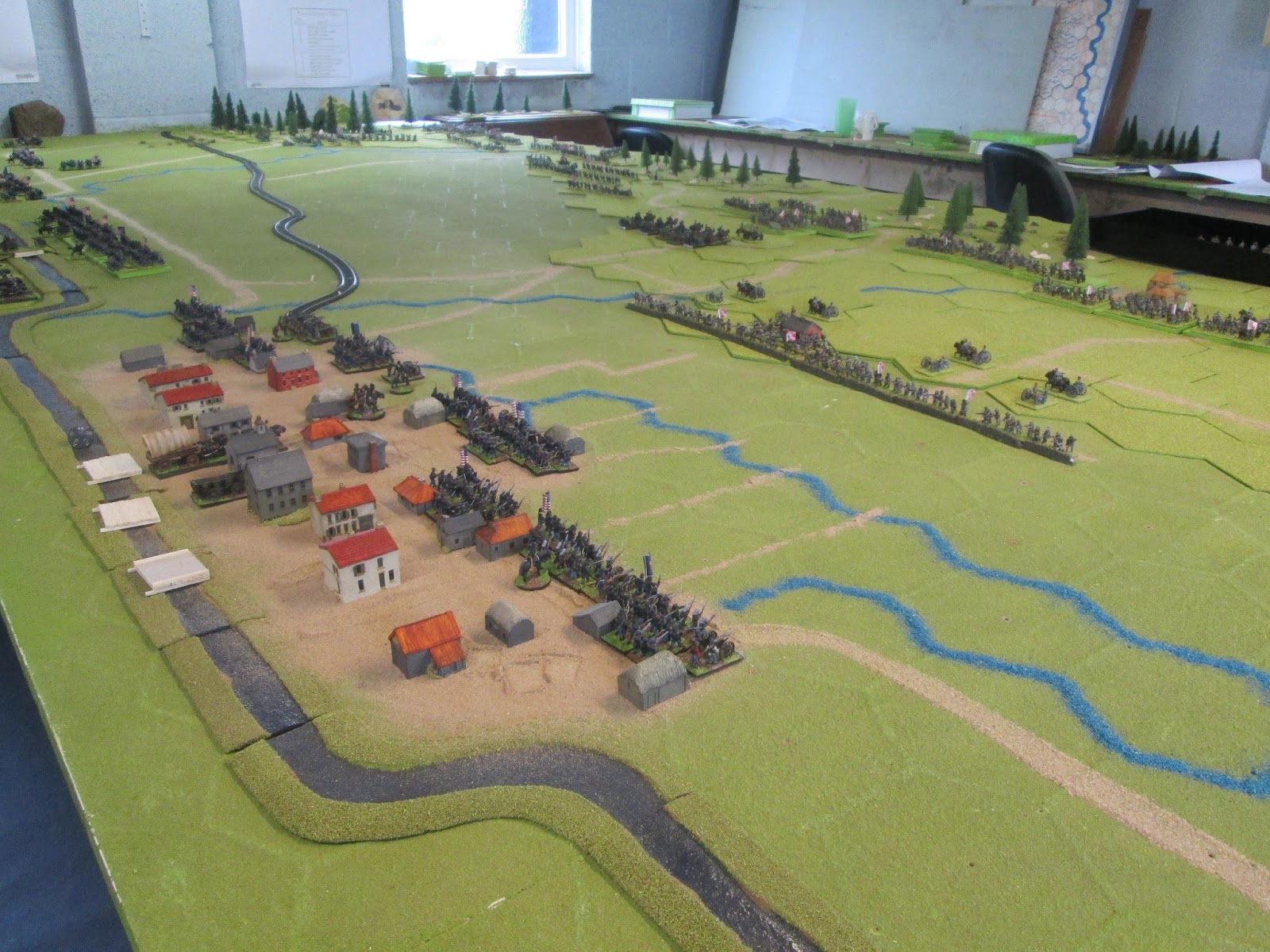 The Northumbrian Wargamer.: Wargames buildings - what scale?