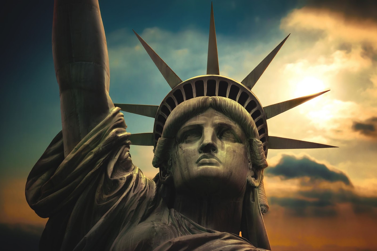 Amazing images of America's greatest landmarks as they were being built ...