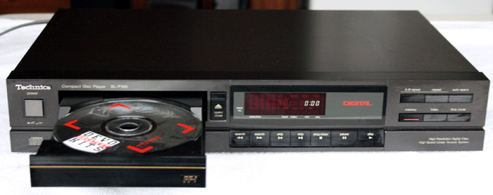 Technics SL-P100 - CD Player | AudioBaza