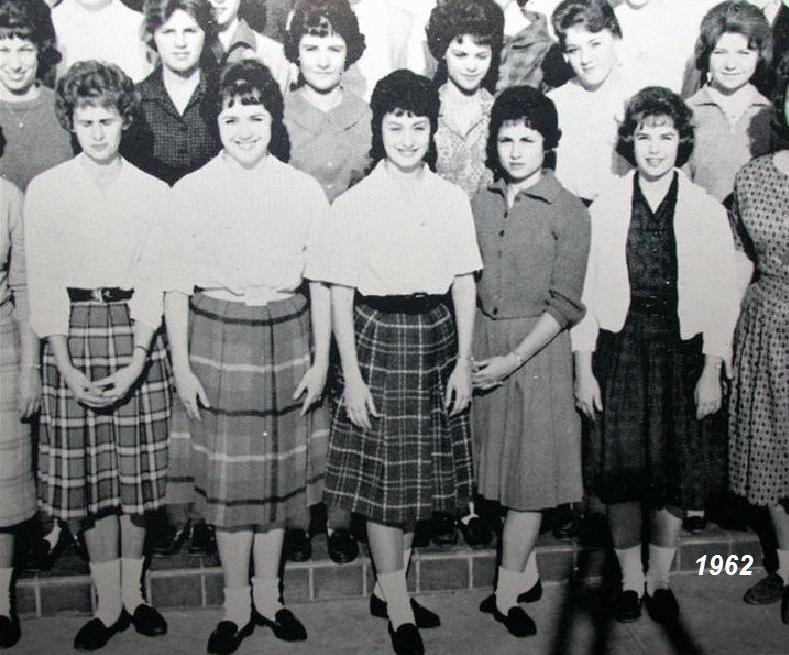 1963 Eastern Hills High School EHHS Highlanders: Girls & Ladies Fashion ...