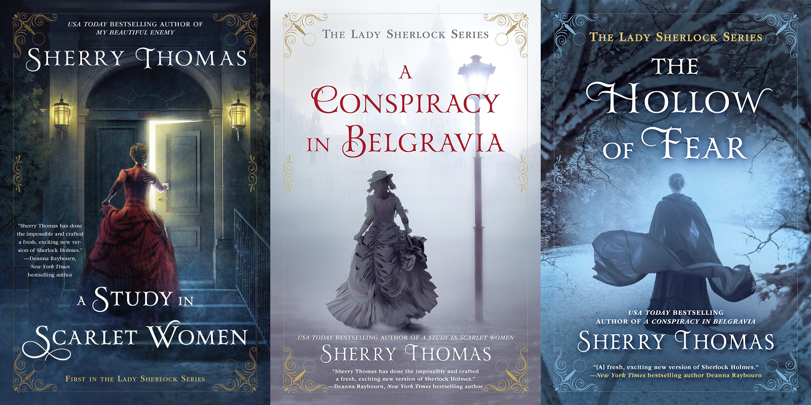 Carina's Books: Cover Reveal: The Hollow of Fear by Sherry Thomas