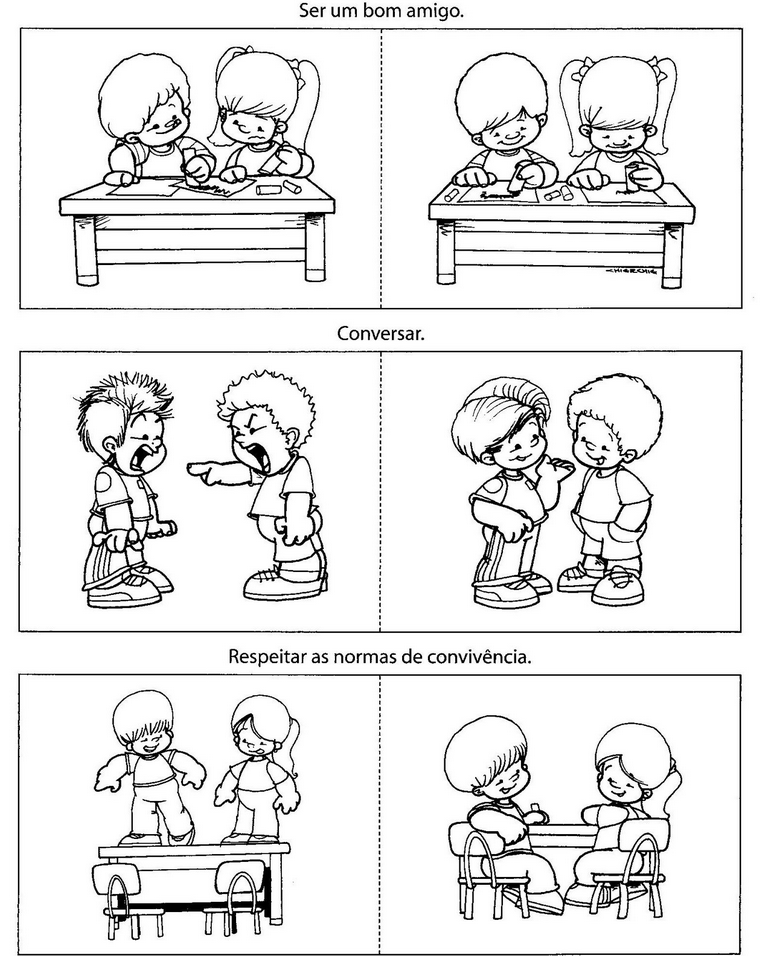 Coisas que gosto de partilhar: Regras na sala de aula - Expressão plástica
