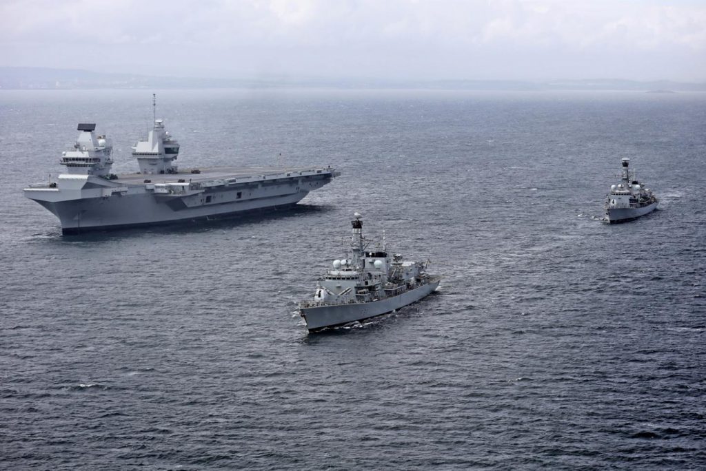 Military and Commercial Technology: A struggling Royal Navy to set sail ...
