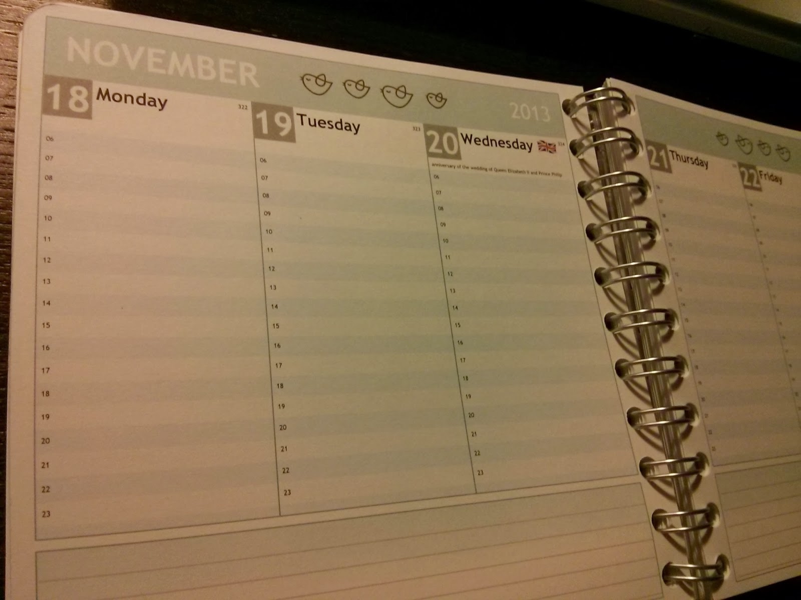 Review : Personal Planner - This day I love.......