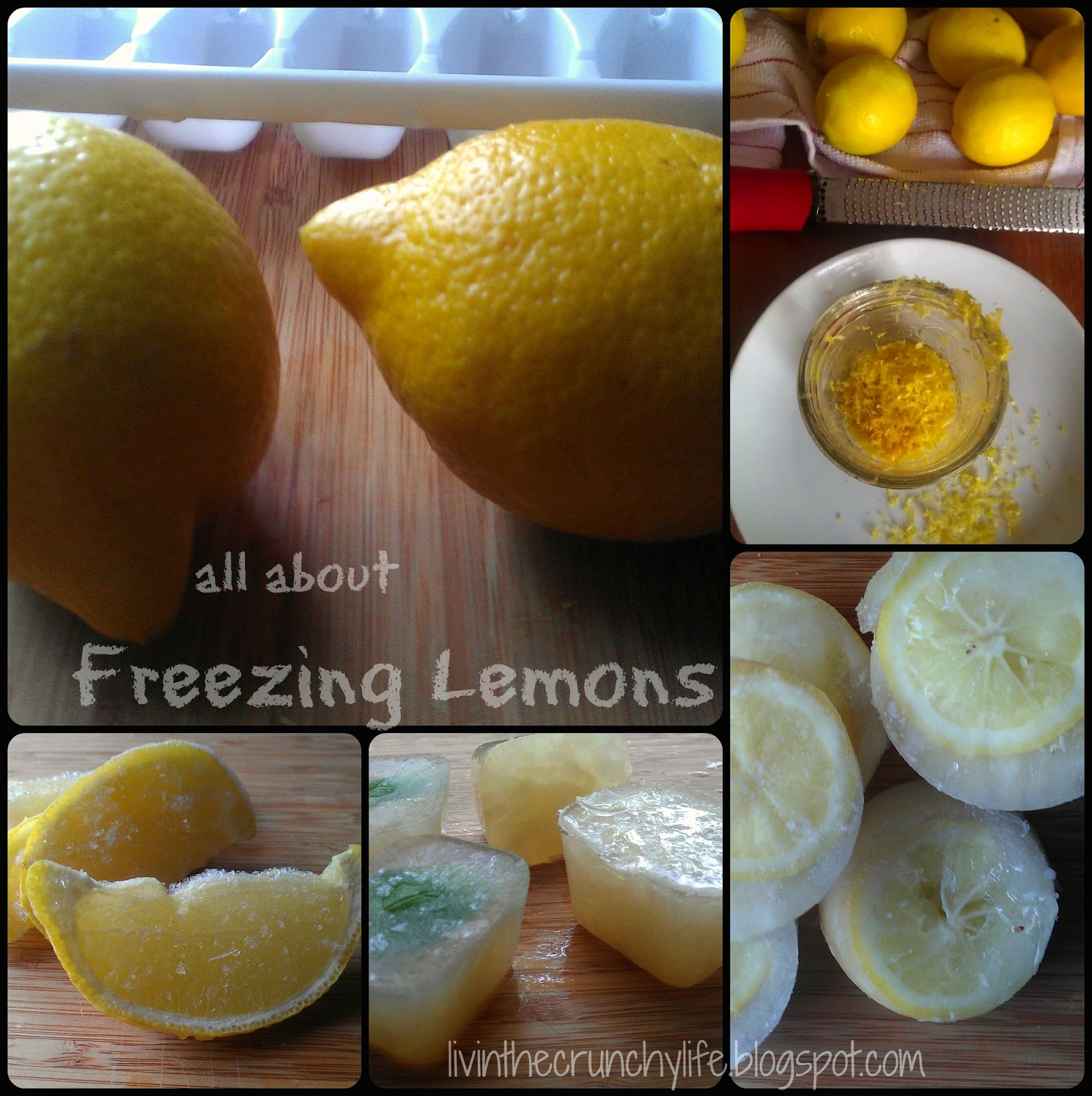 All About Freezing Lemons and Limes | Livin' the Crunchy Life