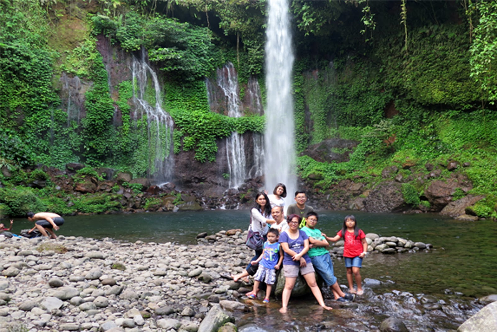 FAMILY blog: Keindahan Curug Telu dan Curug Bidadari di Baturaden