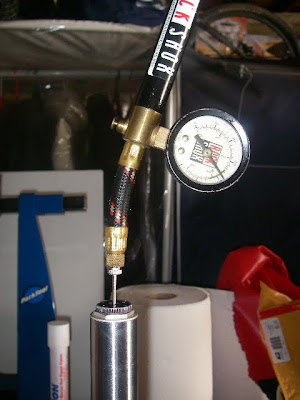 Rockshox Mag 20 and 21 Air Valve Cap Rebuild Service