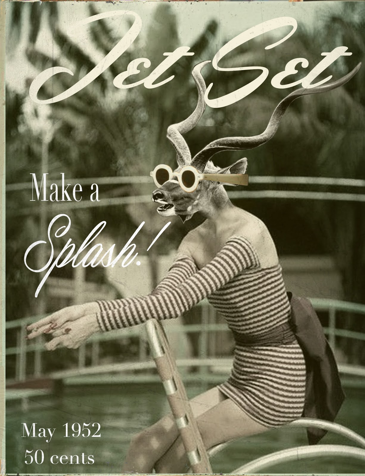 Drew Mandigo Design: Jet Set Magazine covers.