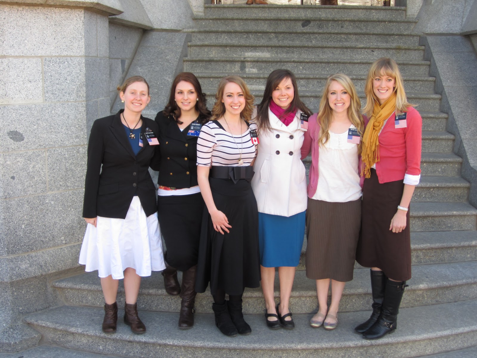 Salt Lake City Temple Square Mission: Farewell to our lovely departing ...