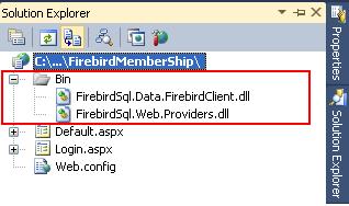 Asp.Net Firebird MemberShip Security -1