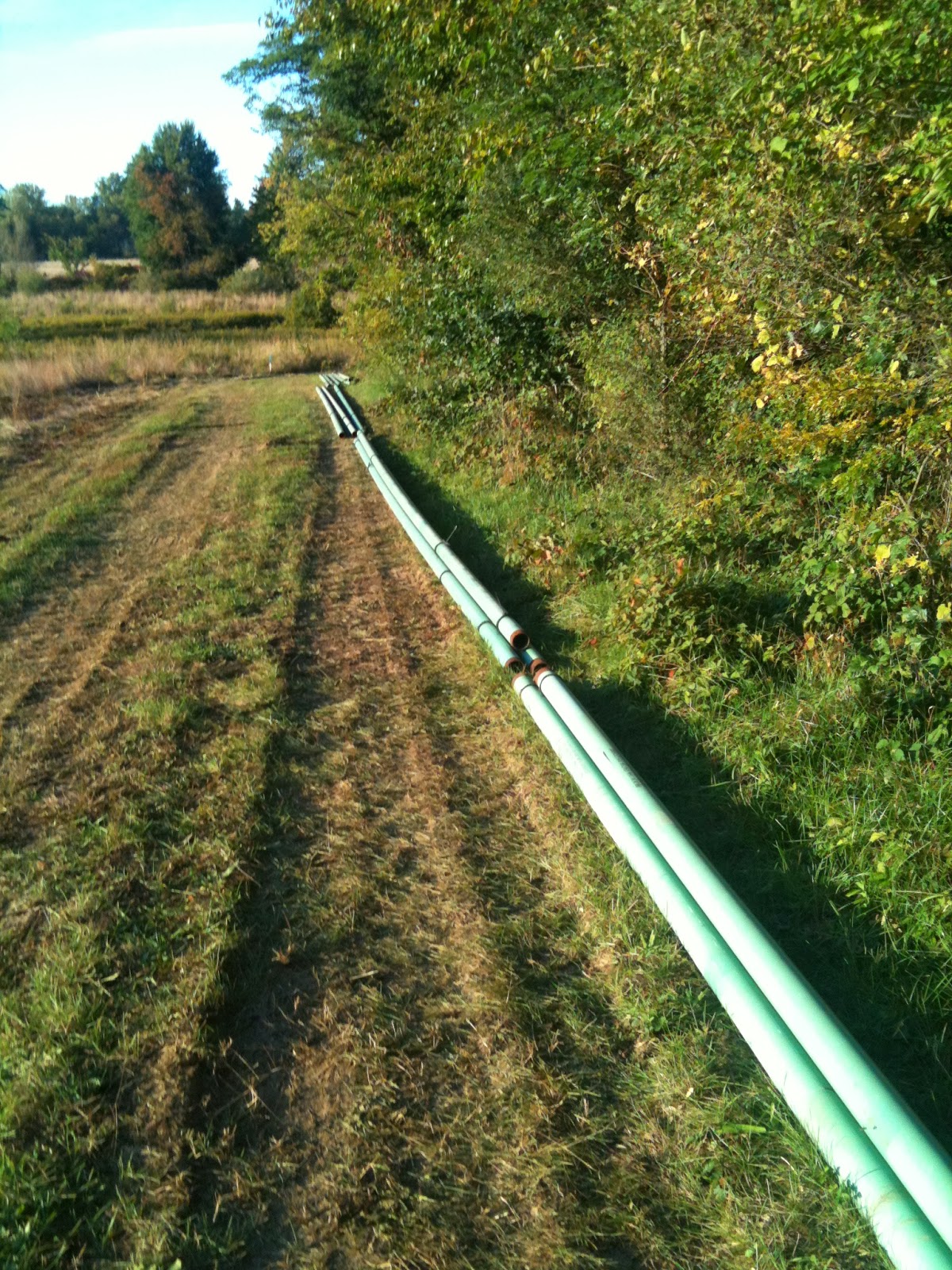 Adrian - Oil and Gas: 3rd Pipeline from Valley Rd Under Ground - 4th ...
