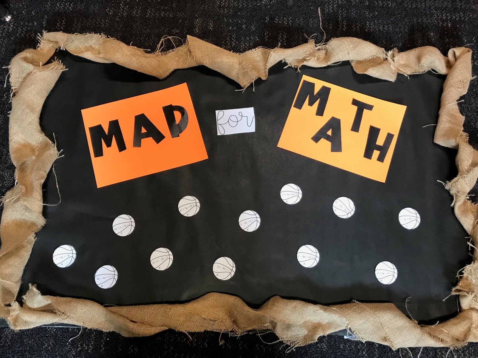 March Madness Bulletin Board