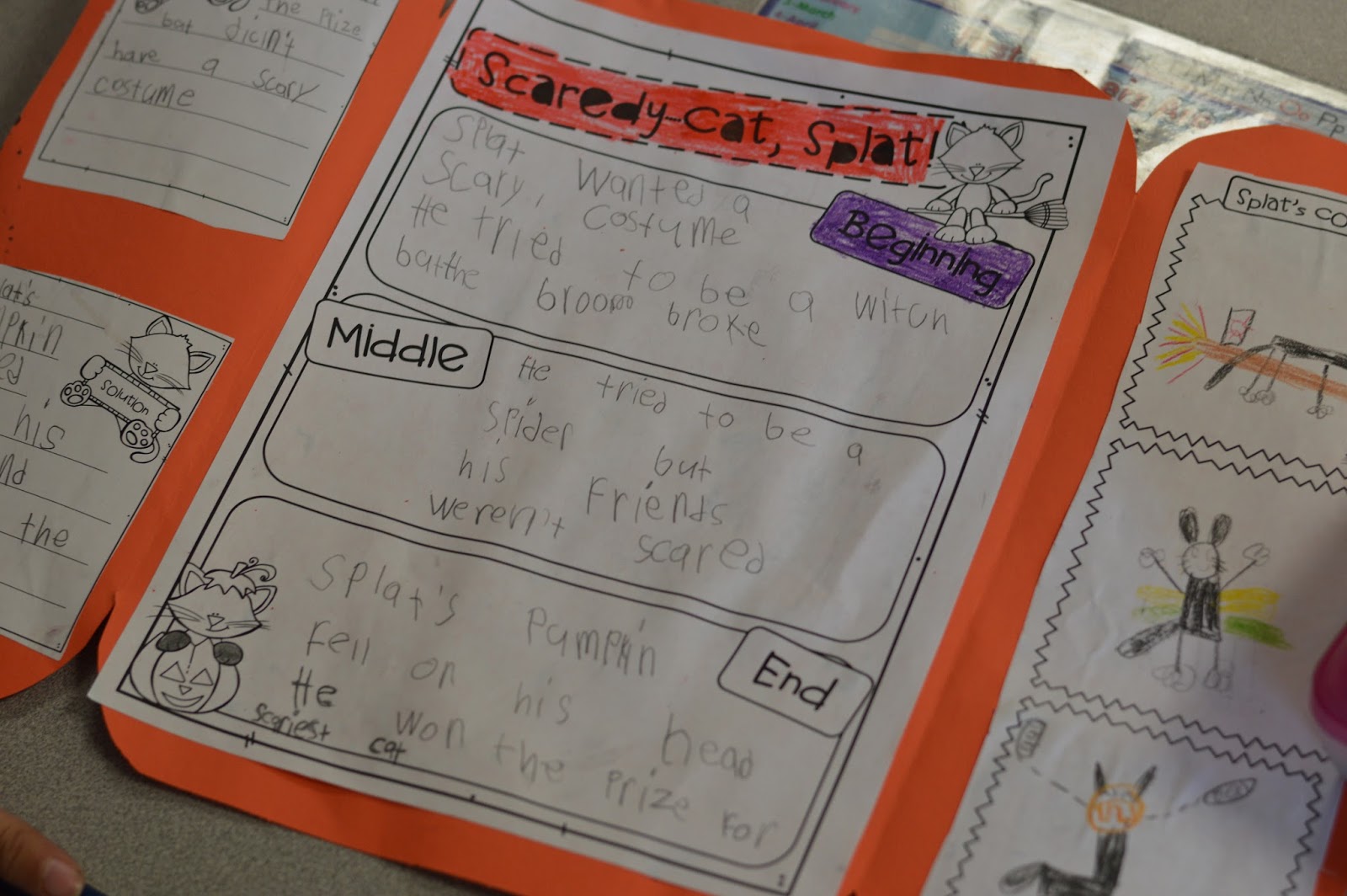 The First Grade Lunchbox: Scaredy-Cat, Splat!